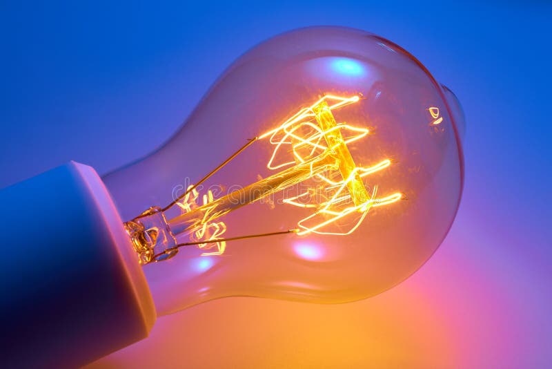 Light bulb stock image. Image of cone, concept, lighting - 160975073