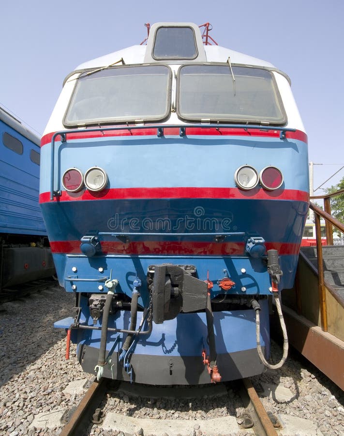 Old electric locomotive 3 stock image. Image of electric - 16083205