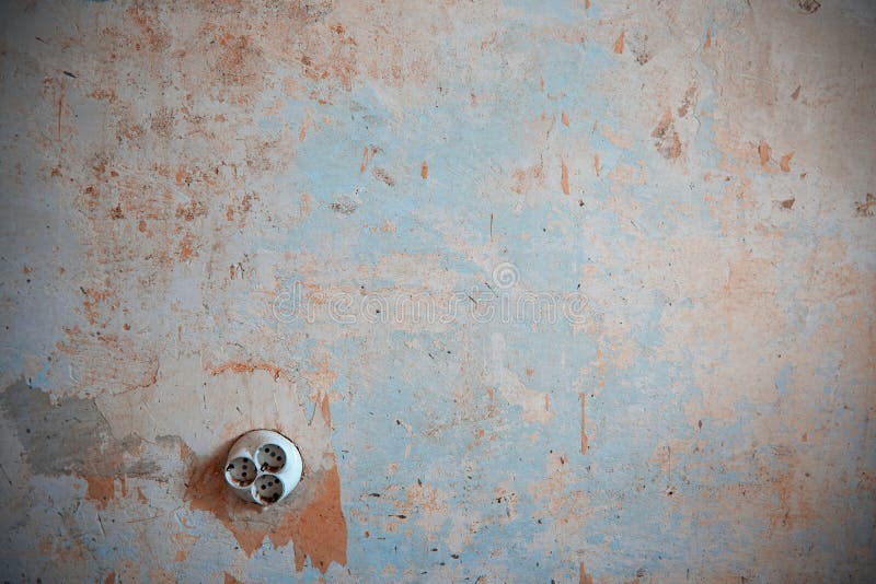 Old electric outlet stock photo. Image of material, horizontal - 42909376