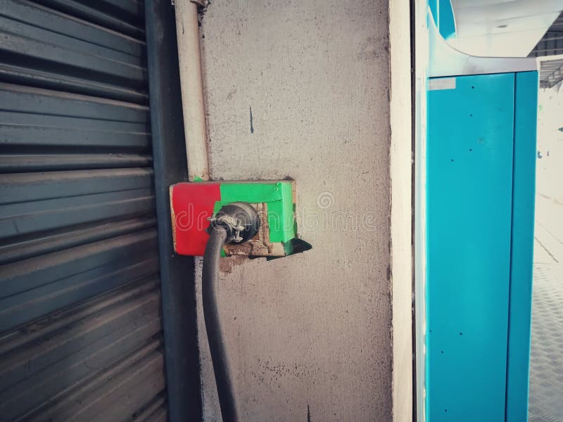 Old electric plug stock photo. Image of house, domestic - 144769180