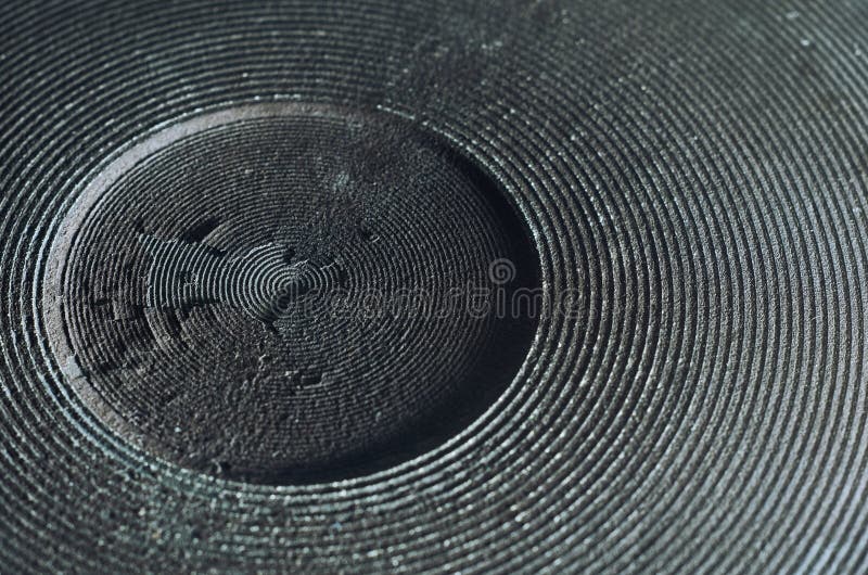 Old Electric Range Solid Metal Disc Heating Element. Damaged and ...