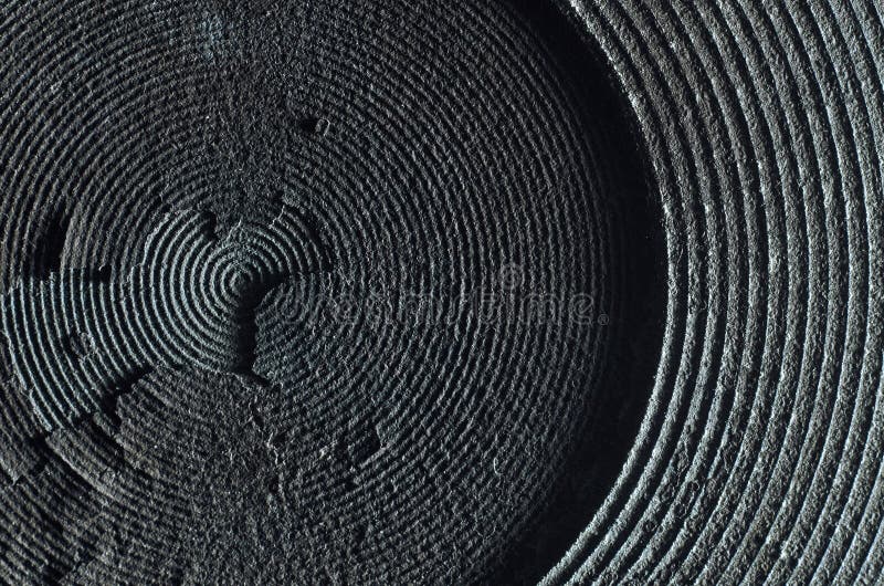 Old Electric Range Solid Metal Disc Heating Element. Damaged and ...