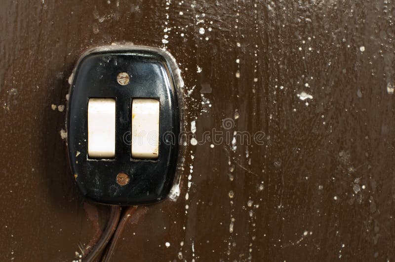 Old wall outlet stock photo. Image of socket, electricity - 17157088