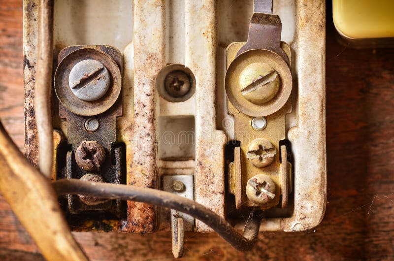 Old electrical equipment stock photo. Image of abandoned - 90989036