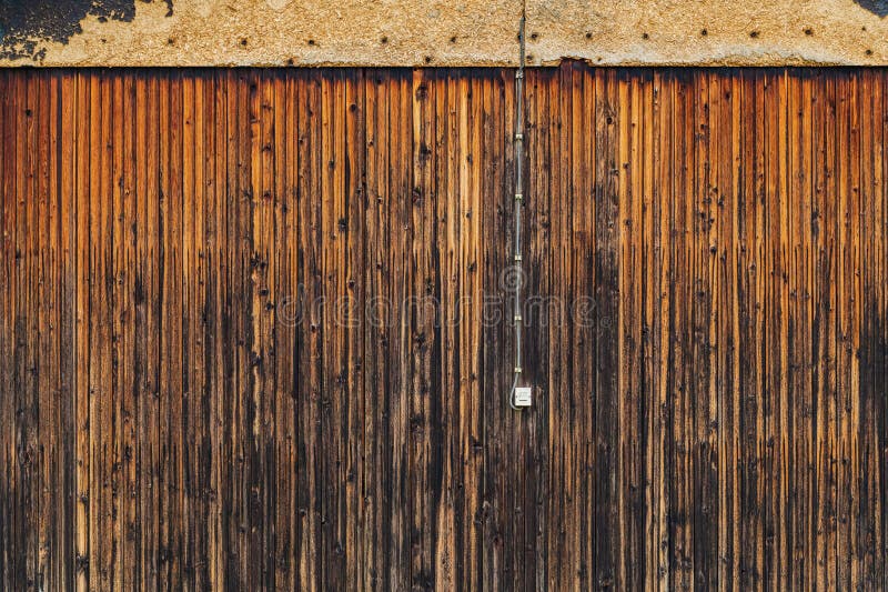 Old Electrical Light Switch and Cable on Worn Wooden Shed Exterior Wall ...