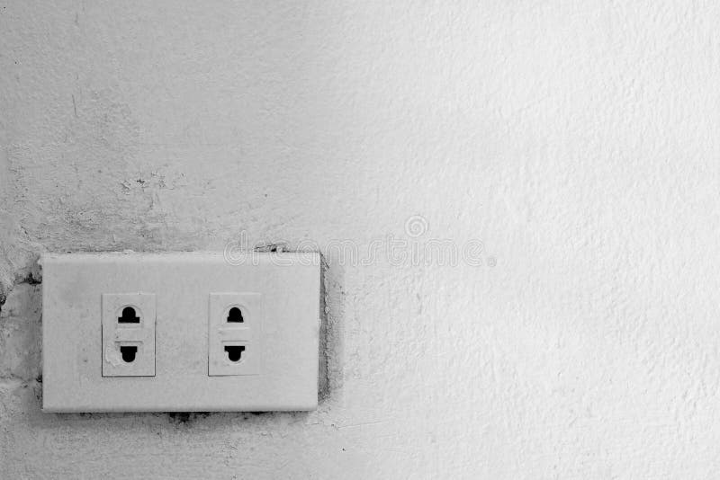 Old electrical outlet stock image. Image of america, cable - 77841029