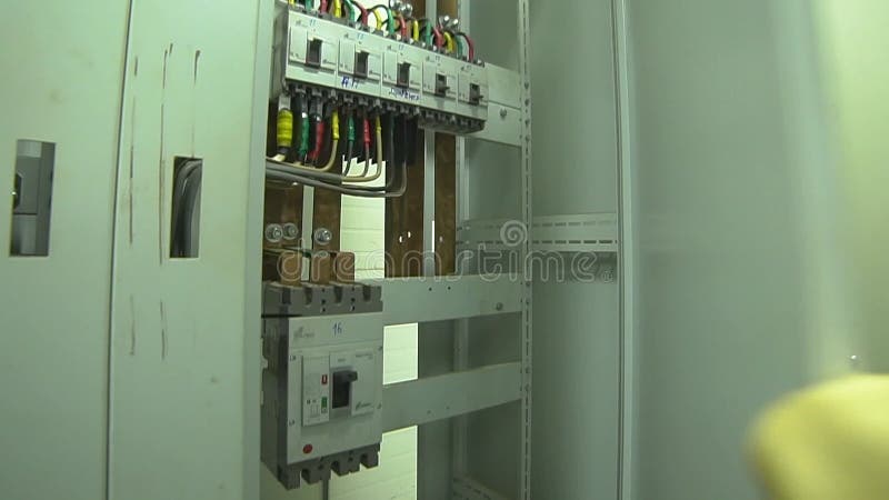 Old Electrical Shield stock video. Video of distribution - 207887691
