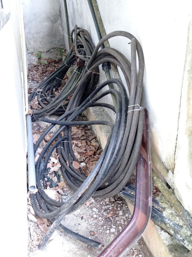 Old electricity wire stock photo. Image of weapon, spoke - 235958412