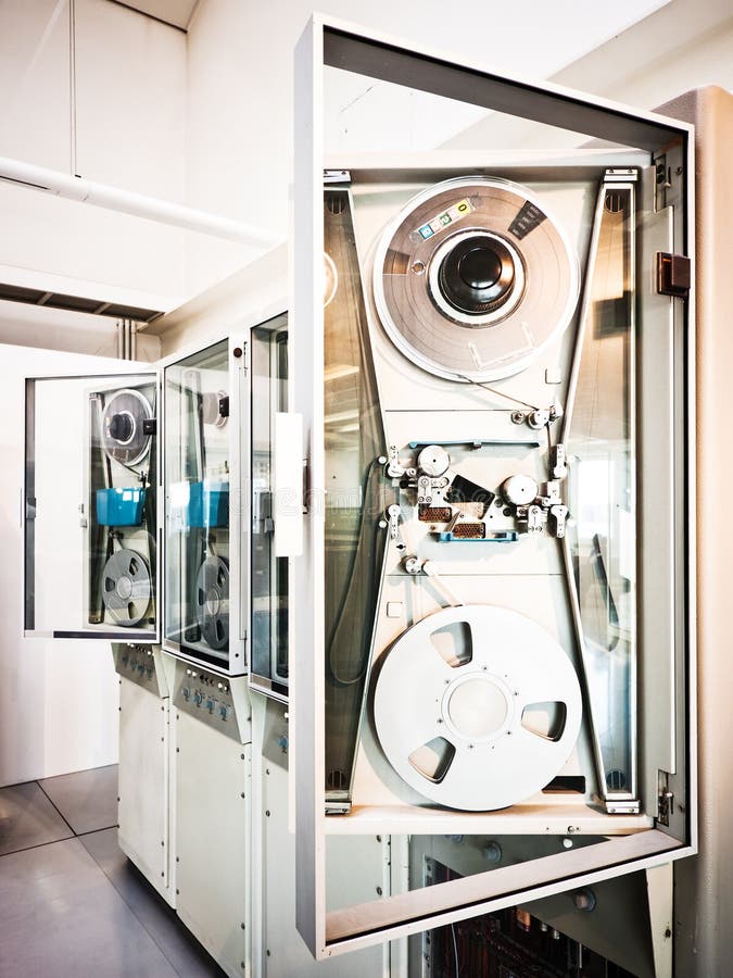 Old Electronic Data Processing Center Stock Image - Image of revival ...