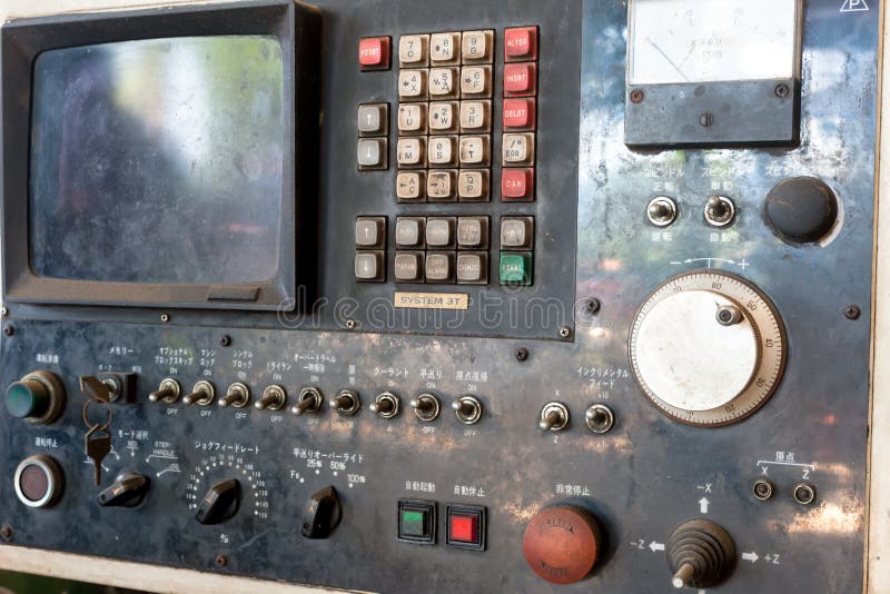 Old Electronic Switch Controller Board Stock Photo - Image of ...