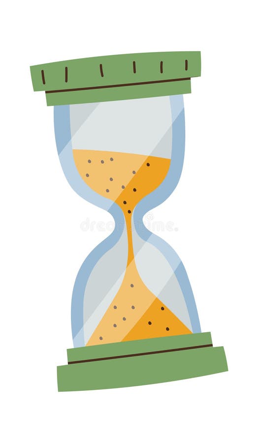 Old Elegant Sand Table Watch Flat Icon Stock Vector - Illustration of icon, time: 269514835