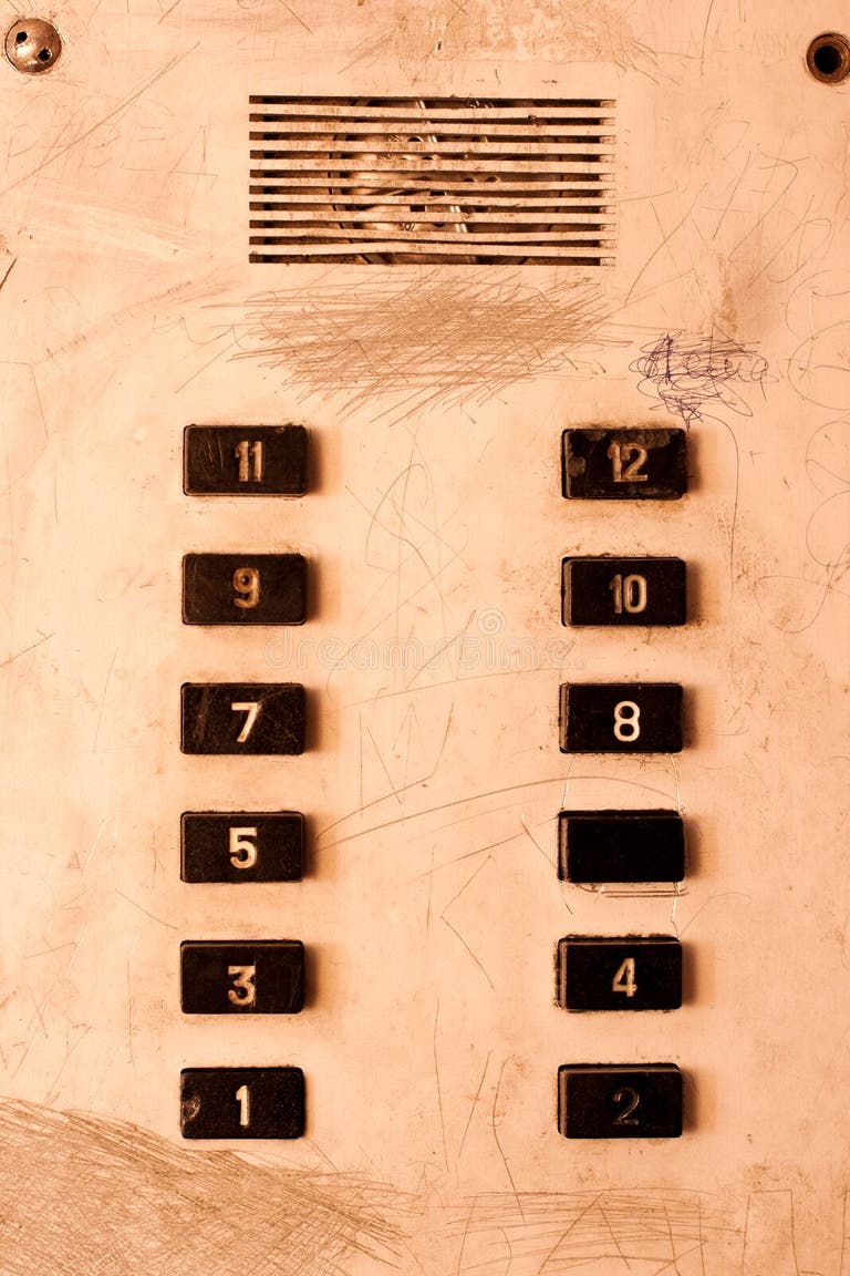 Old Elevator Panel Stock Illustrations – 49 Old Elevator Panel Stock ...