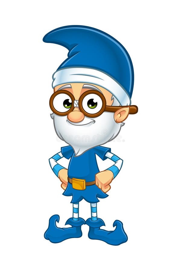 Cute Elf Character stock vector. Illustration of gnome - 46793602