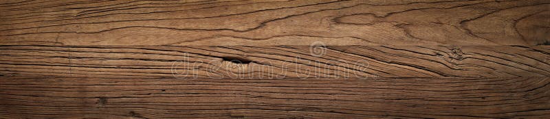 Old Elm Texture Long Background. Dark Tone Wood Plank Texture ...