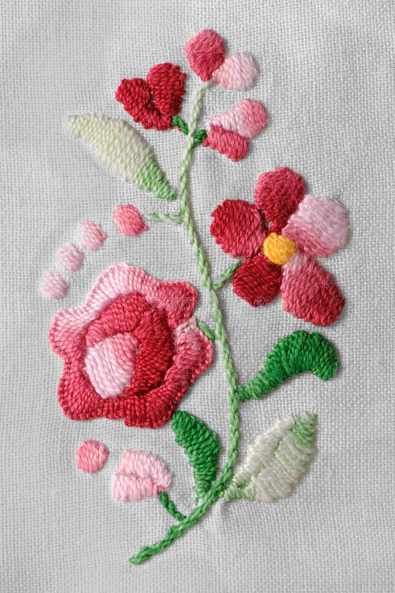 Old embroidery stock photo. Image of ornament, textile - 19837700