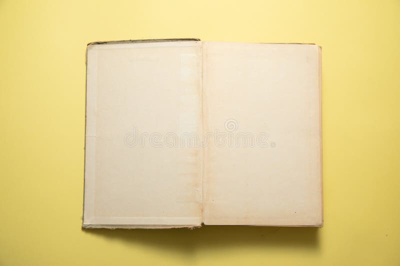 Old empty book. Education stock image. Image of historic - 273219737