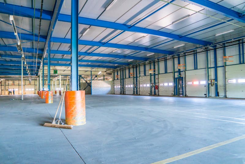 Old and Empty Industry Hall Stock Image - Image of hall, empty: 57980247