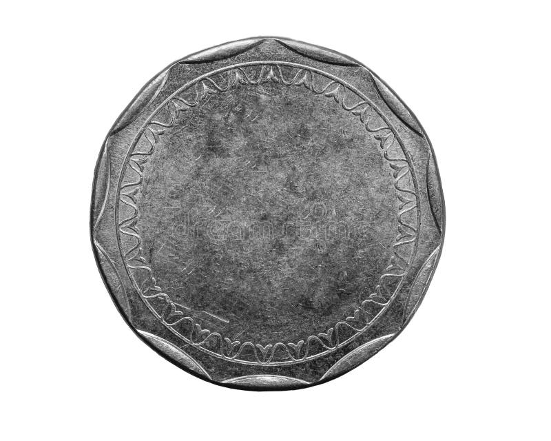 Old Empty Silver, Gold Coin on a Transparent Isolated Background. Stock ...