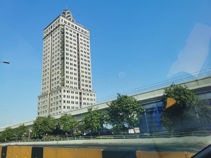 Saidah Tower Jakarta stock photo. Image of empty, building - 206436982