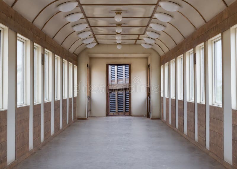 Old empty train carriage stock image. Image of desert - 79901205