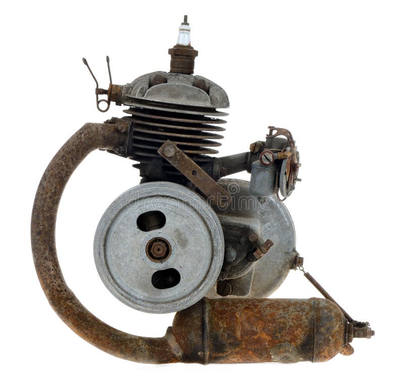 Old engine stock photo. Image of motorbike, cylinder - 36194144