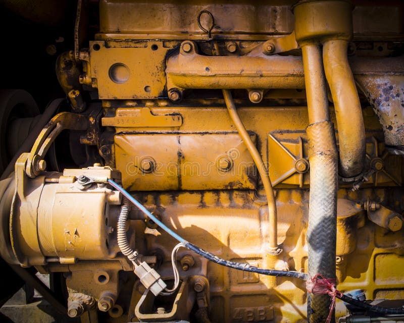 Old engine stock image. Image of electric, heavy, closeup - 93914887