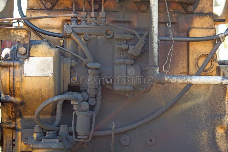 Old and rusted engines stock photo. Image of rusted - 127558314