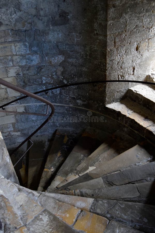 Medieval spiral stairs stock photo. Image of stairs, castle - 6871514