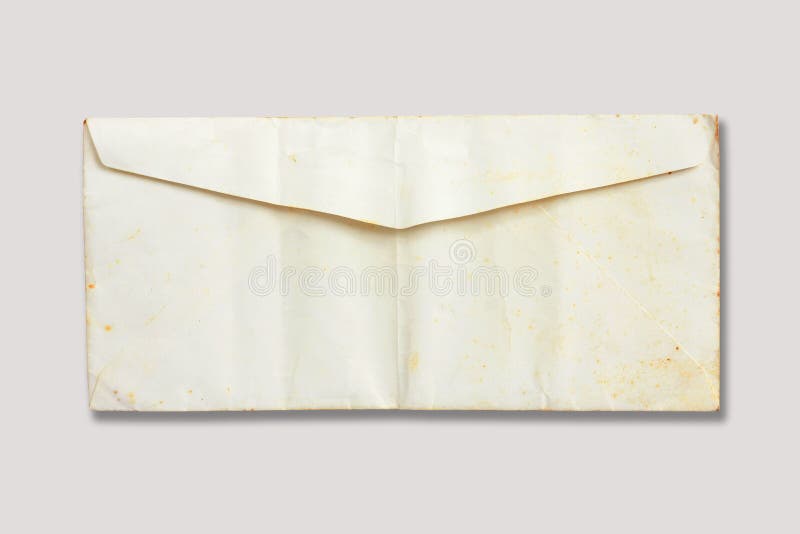 Old envelope stock image. Image of business, white, paper - 22464071