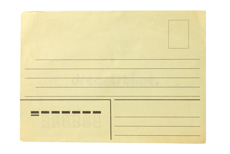 Old envelope stock image. Image of package, paper, correspondence ...