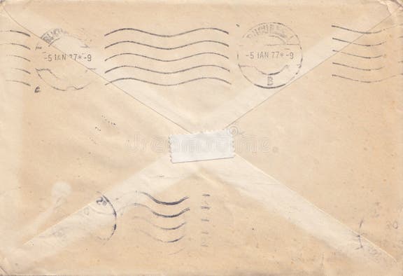 Old envelope stock photo. Image of ancient, envelope - 26833862