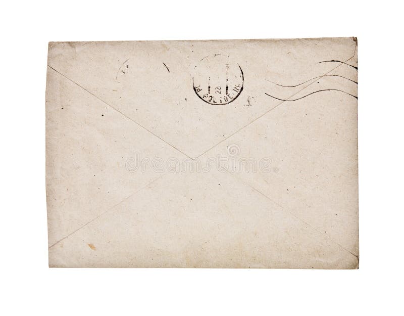 Old envelope stock image. Image of paper, closeup, post - 29001225