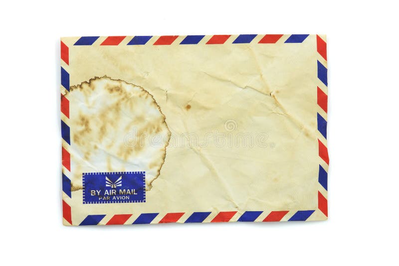 Old envelope stock image. Image of communication, letter - 36270679