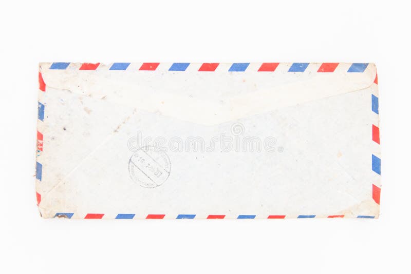 Blank Envelope with Stamp from Italy Editorial Photography - Image of ...