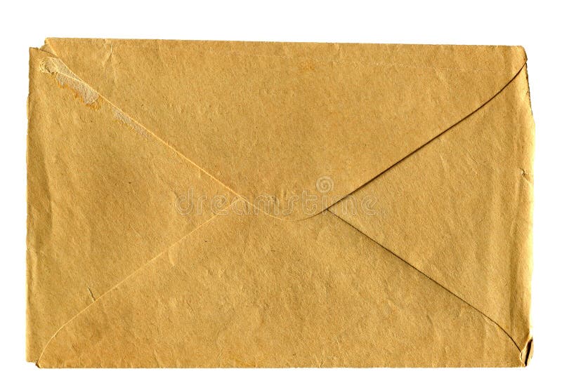 Old Envelope isolated stock photo. Image of ancient - 148499670