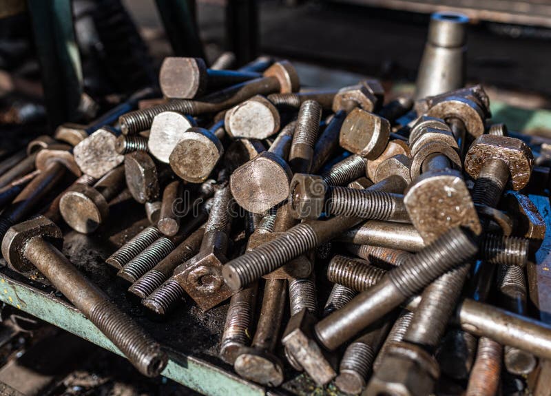 Old Equipment, Machines, Tools in an Abandoned Mechanical Factory Stock ...