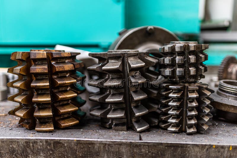Old Equipment, Tools in a Rustic Style in an Abandoned Mechanical ...
