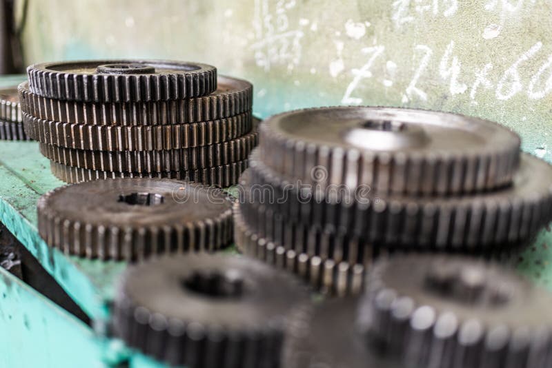 Old Equipment, Tools in a Rustic Style in an Abandoned Mechanical ...