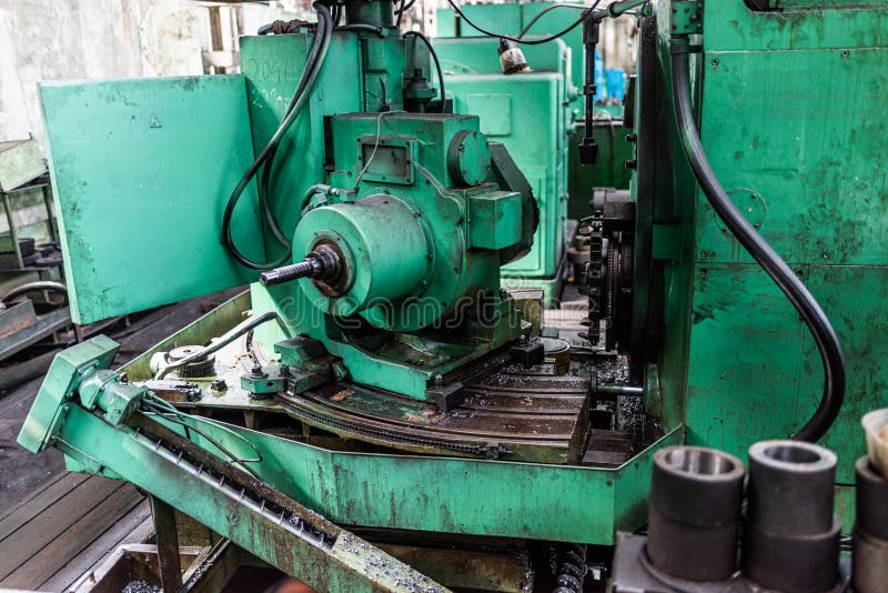 Old Equipment, Tools in a Rustic Style in an Abandoned Mechanical ...