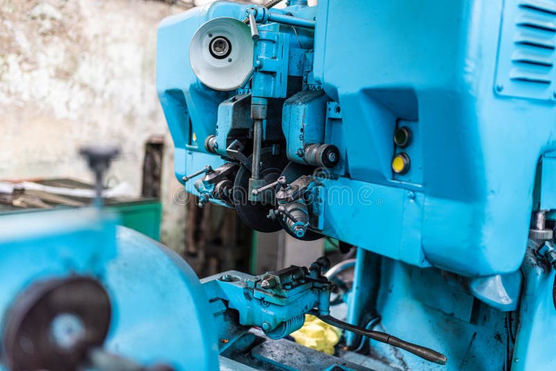 Old Equipment, Tools in a Rustic Style in an Abandoned Mechanical ...