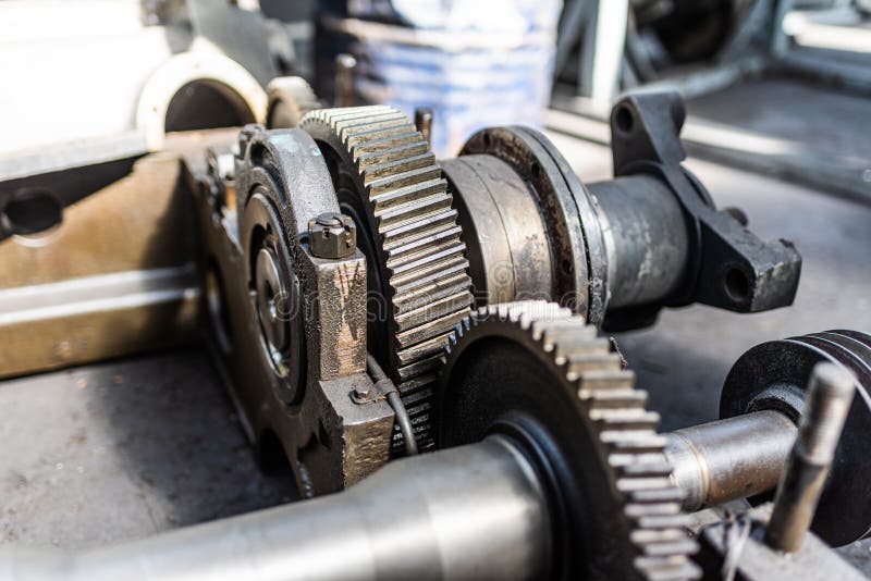Old Equipment, Tools in a Rustic Style in an Abandoned Mechanical ...