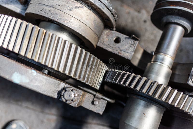 Old Equipment, Tools in a Rustic Style in an Abandoned Mechanical ...