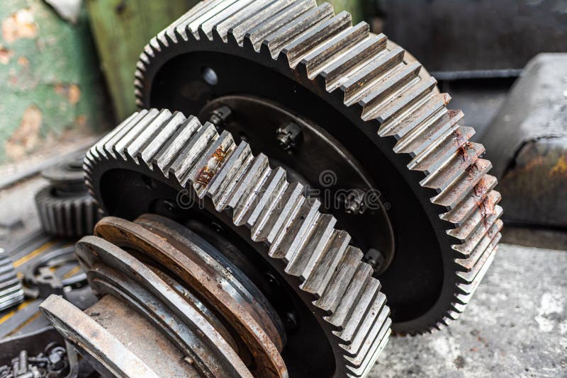 Old Equipment, Tools in a Rustic Style in an Abandoned Mechanical ...