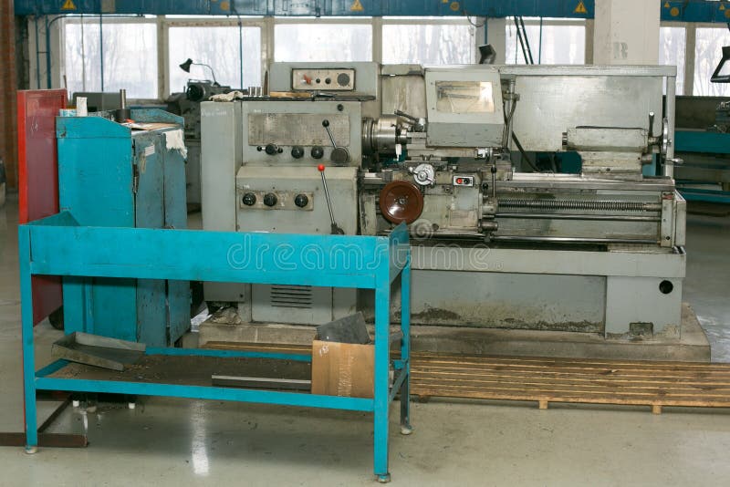 Old Equipment in the Mechanical Repair Stock Photo - Image of equipment ...