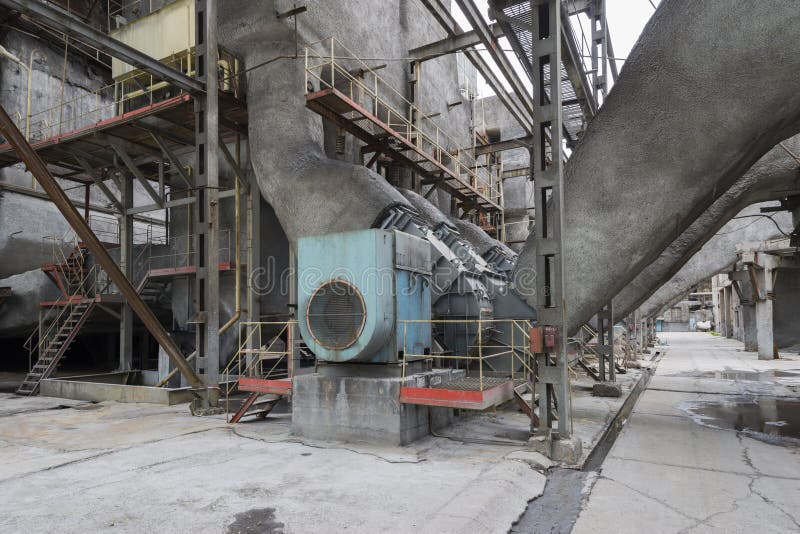 The Old Equipment at a Power Plant Stock Photo - Image of equipment ...