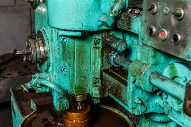 Old Equipment, Tools in a Rustic Style in an Abandoned Mechanical ...