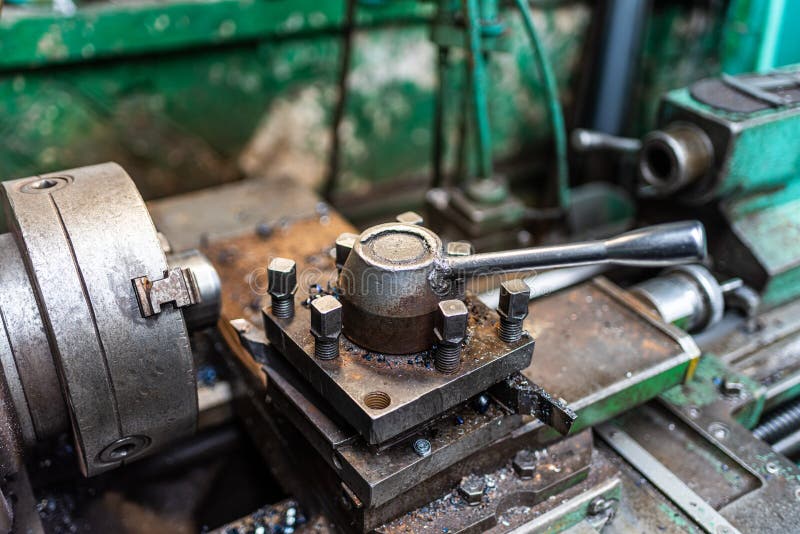 Old Equipment, Tools in a Rustic Style in an Abandoned Mechanical ...