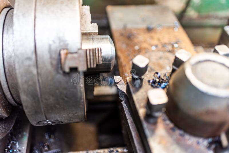 Old Equipment, Tools in a Rustic Style in an Abandoned Mechanical ...