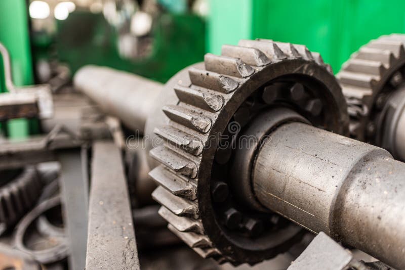 Old Equipment, Tools in a Rustic Style in an Abandoned Mechanical ...