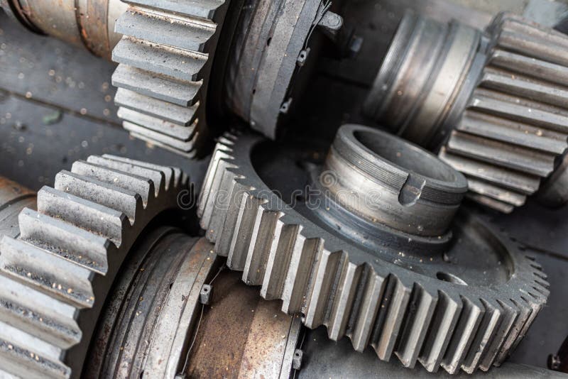 Old Equipment, Tools in a Rustic Style in an Abandoned Mechanical ...